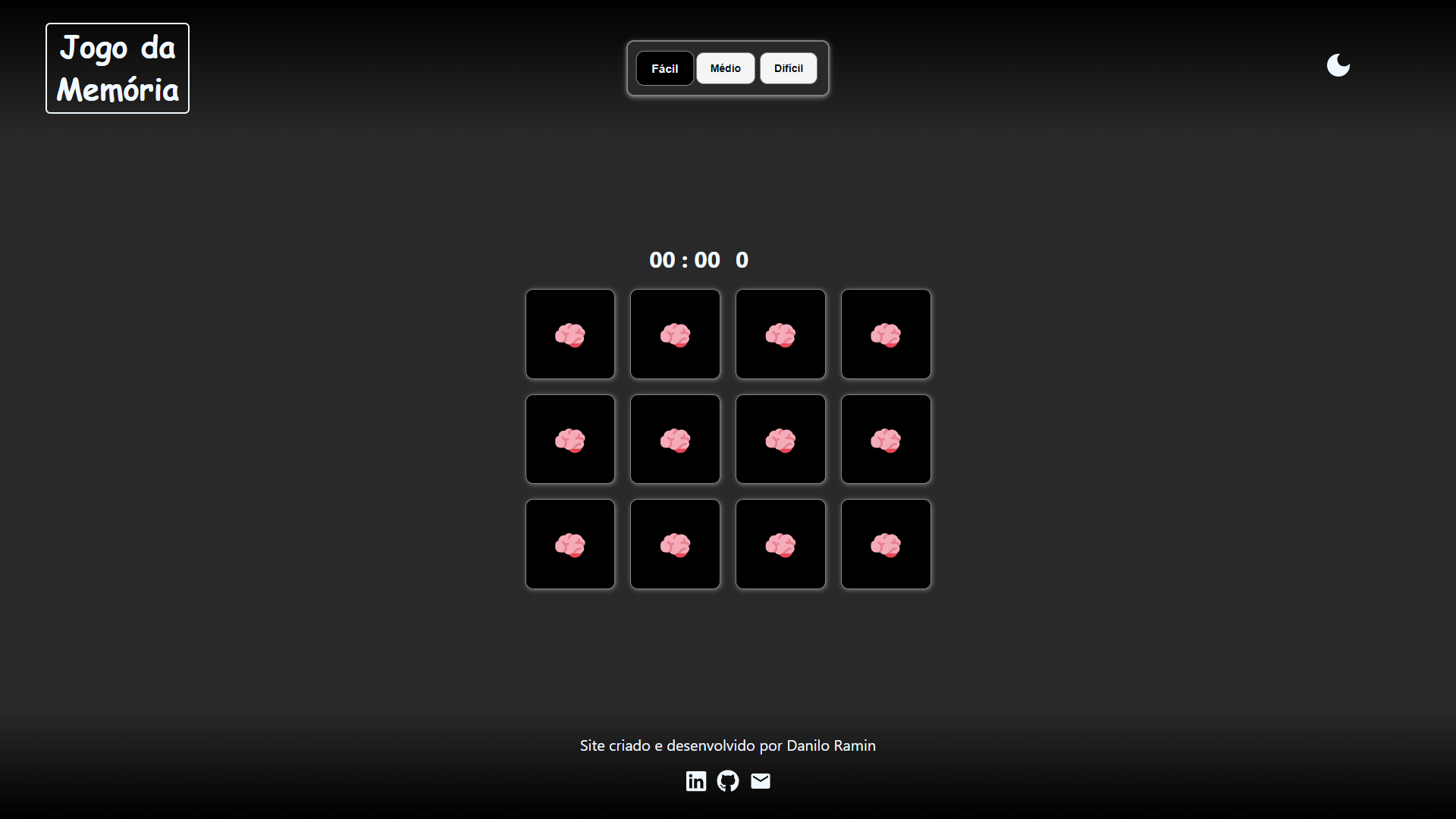 GitHub - daniloramin/jogo-da-memoria-react: Projeto Jogo da Velha refatorado para React.js e com ...