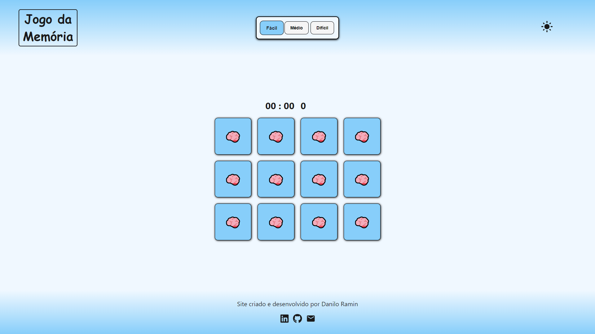 GitHub - daniloramin/jogo-da-memoria-react: Projeto Jogo da Velha refatorado para React.js e com ...