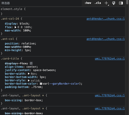 [Bug] umi4 自定义主题 和 tailwindcss打包后样式优先级问题 · Issue #9614 · umijs/umi · GitHub