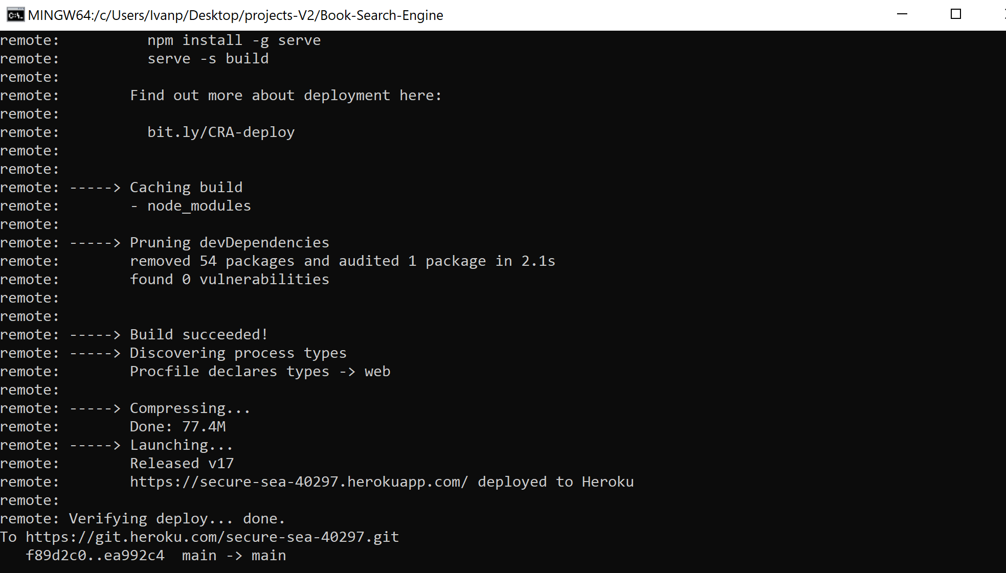 GitHub - IvanPerezRWS/Book-Search-Engine