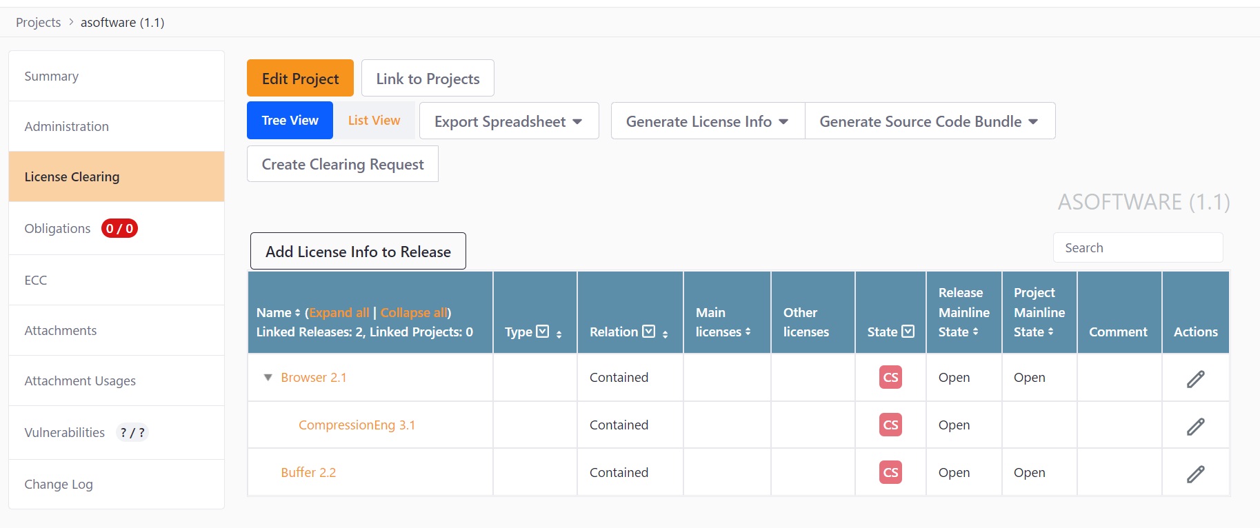 Question: Why the ECC tag of a project can not show the ECC information ...