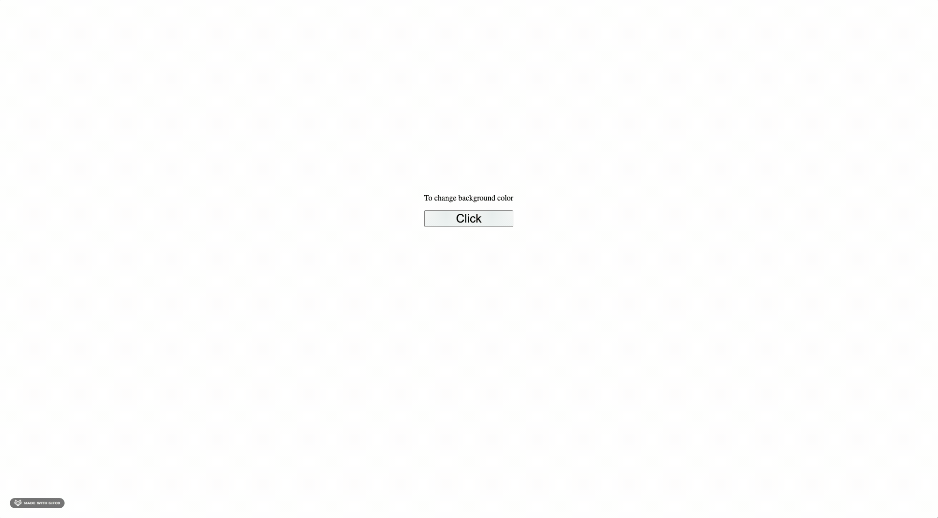 GitHub - onuralemdaroglu/colorflipper: Changing background color