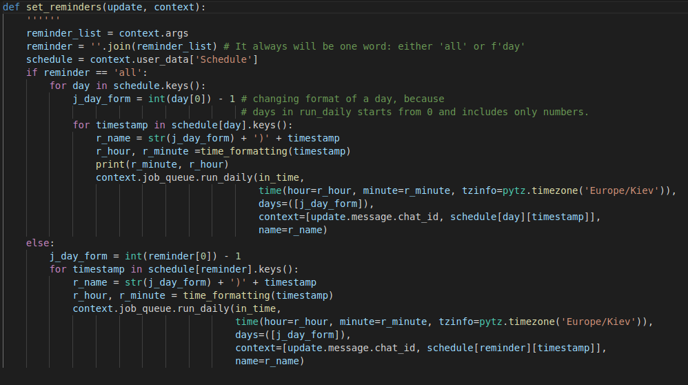 Function Executed By Jobqueue Doesnt Send Inline Keyboard To A User · Python Telegram Bot