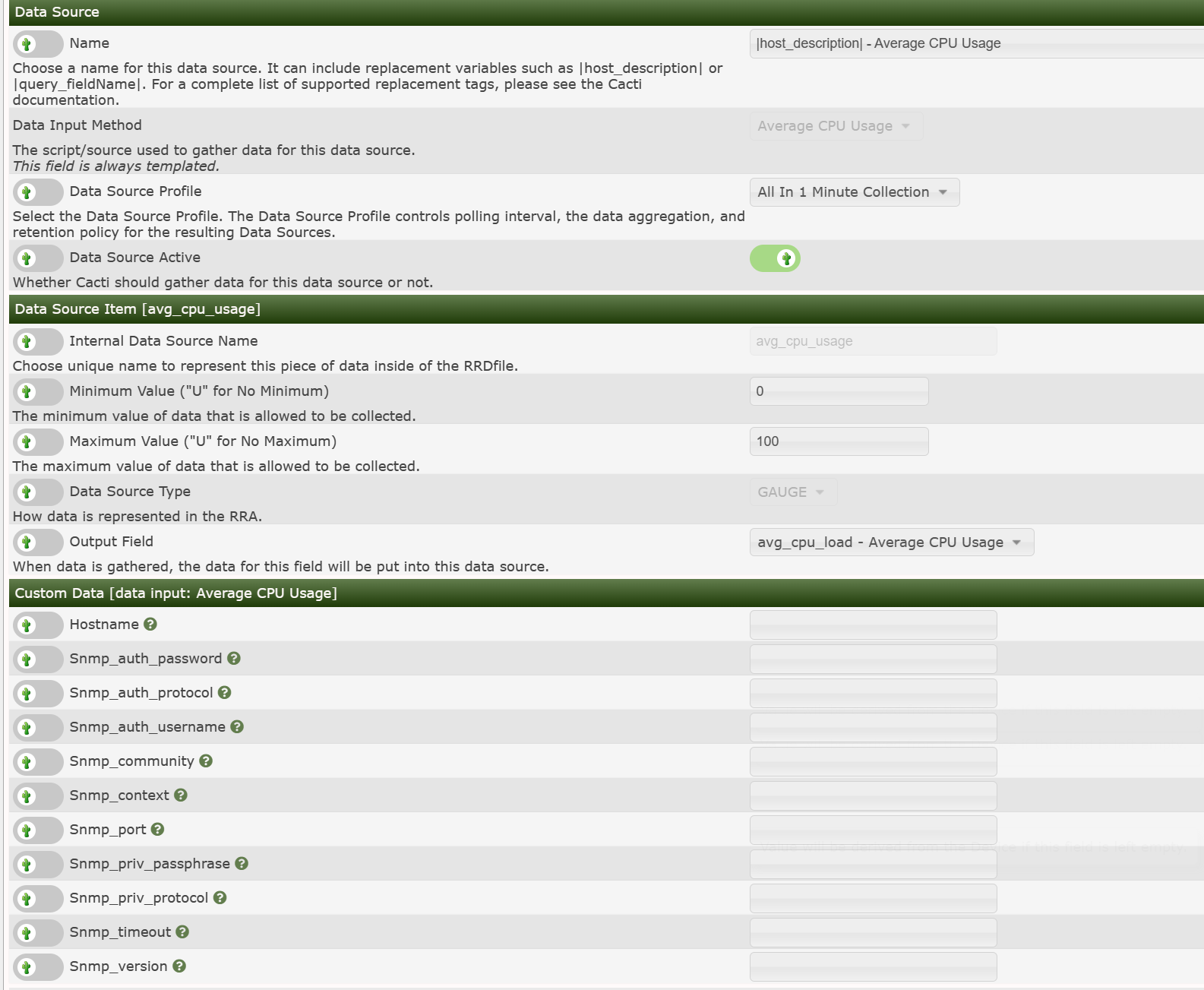 custom script can not get data · Issue #4527 · Cacti/cacti · GitHub