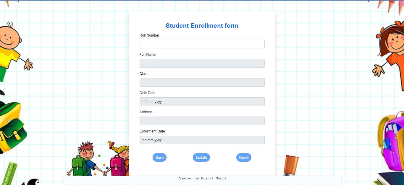 GitHub - rishit-gupta/StudentEnrollment.github.io