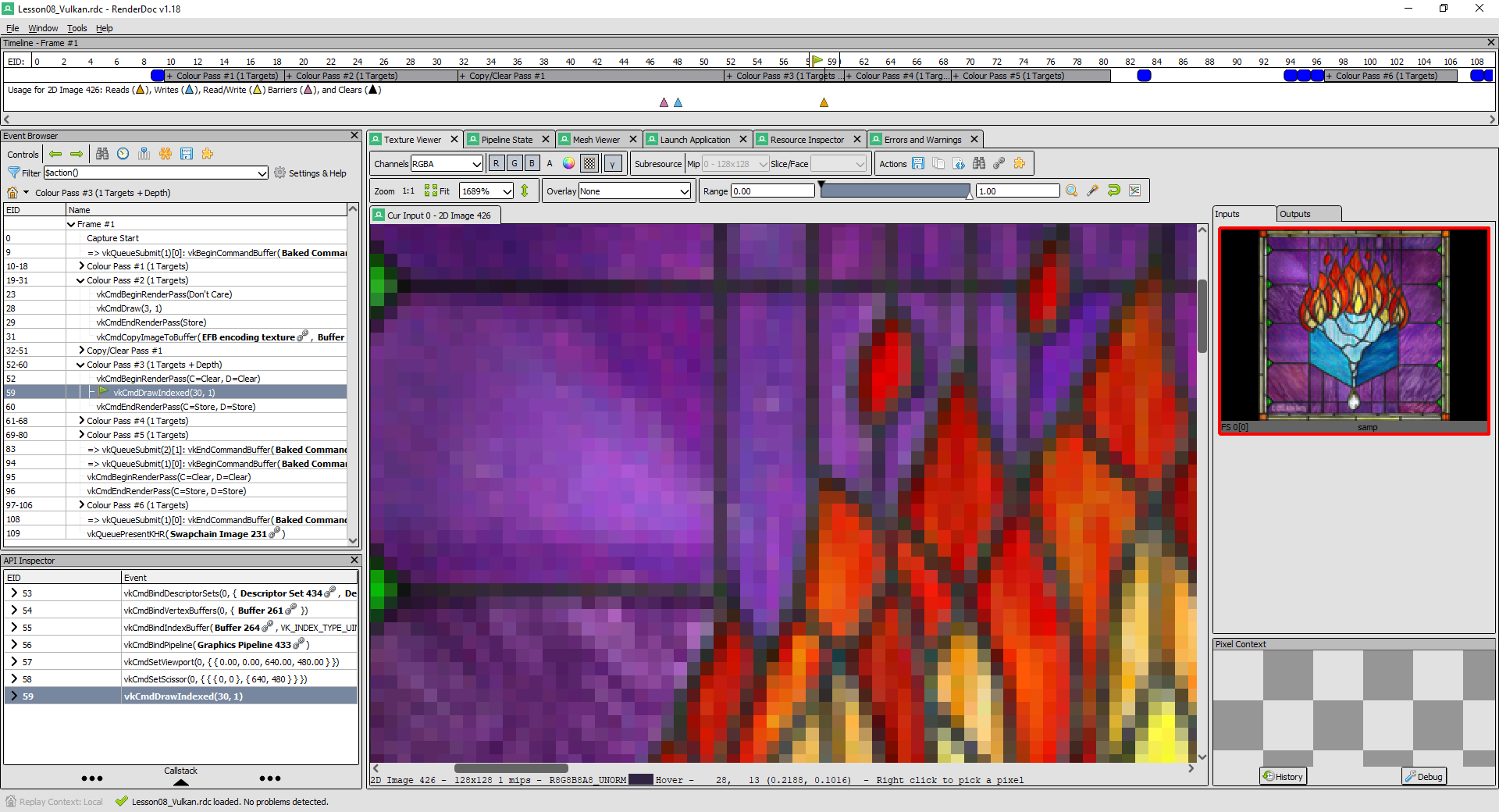 Scrollbars in texture viewer are at the wrong position/size after changing textures · Issue ...