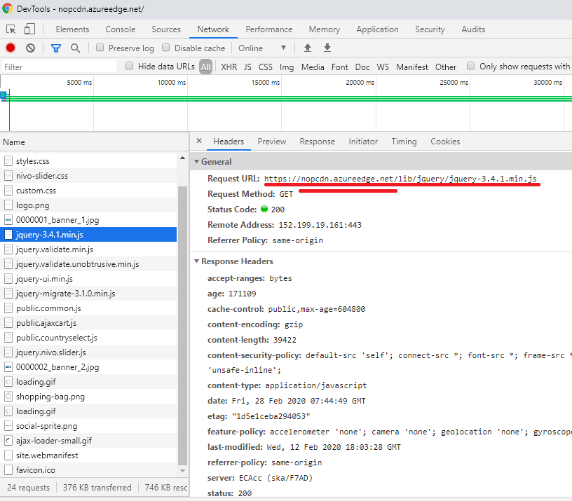 Azure CDN bundles minify .css and .js · Issue #4313 · nopSolutions ...