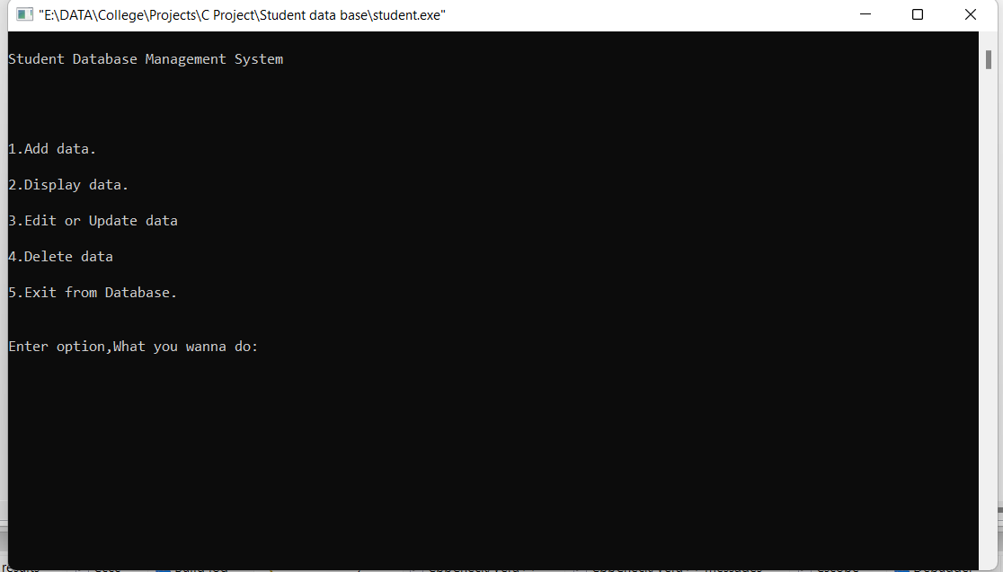 GitHub - Shelly13-CODER/Student-Database-System: Unlike other mini projects published in Code ...