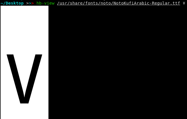 Extended Arabic-Indic Digit Seven "۷" of Noto Naskh Arabic family is ...