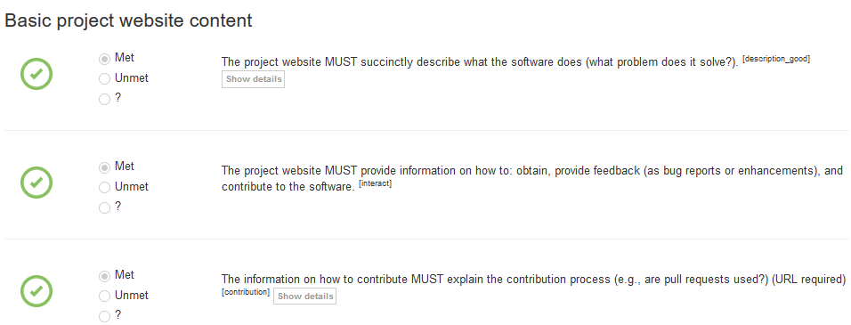 CII Best Practices · Issue #2491 · harfbuzz/harfbuzz · GitHub