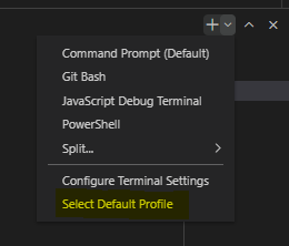 Unable to change default terminal for debug mode · Issue #133056 · microsoft/vscode · GitHub