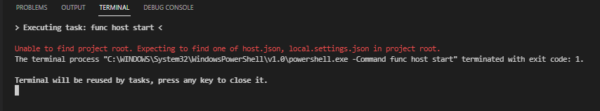 Unable to change default terminal for debug mode · Issue #133056 · microsoft/vscode · GitHub