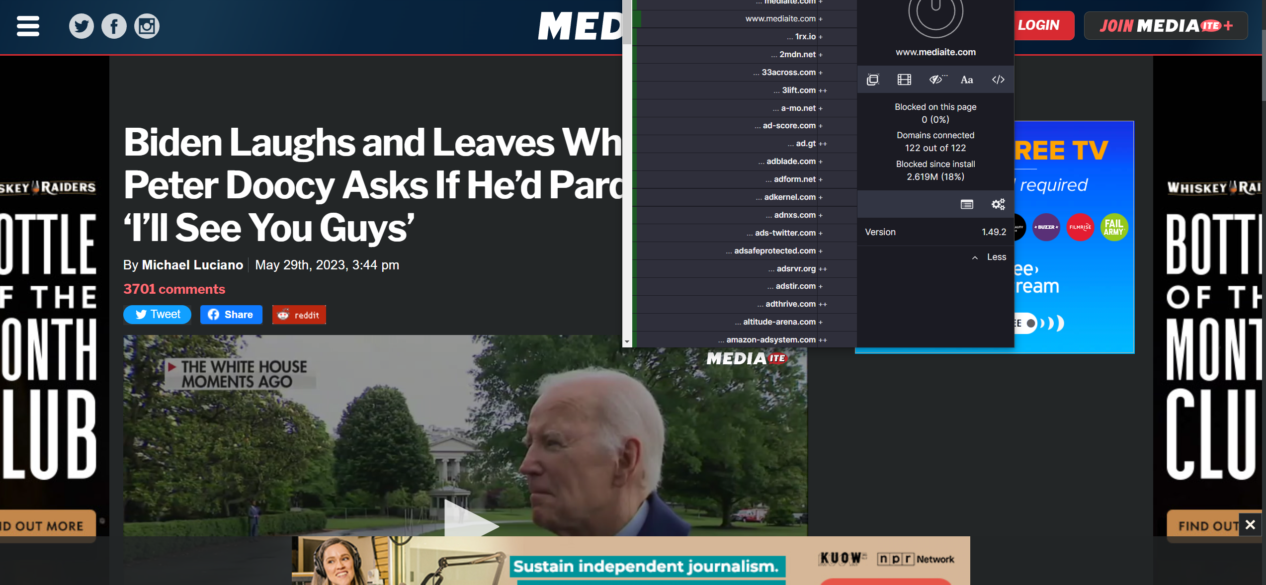 mediaite.com: detection · Issue #18303 · uBlockOrigin/uAssets · GitHub