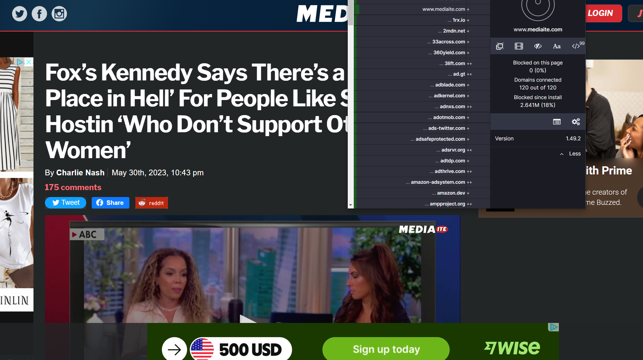 mediaite.com: detection · Issue #18321 · uBlockOrigin/uAssets · GitHub