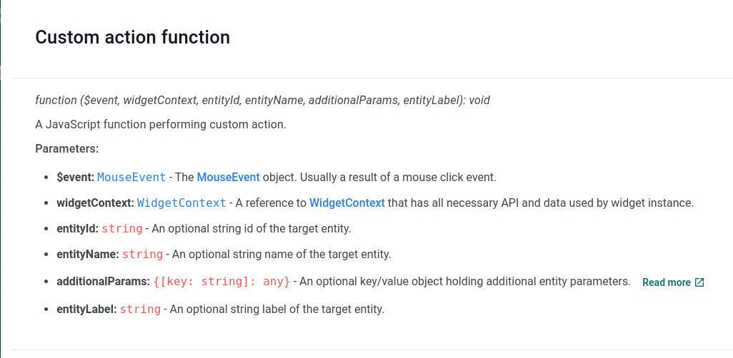 [Bug] Entity group custom action show help for widget · Issue #7860 ...