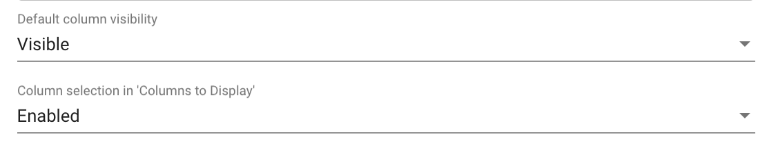 [feature Request] Add Columns Visibility For Timeseries Table · Issue 8570 · Thingsboard