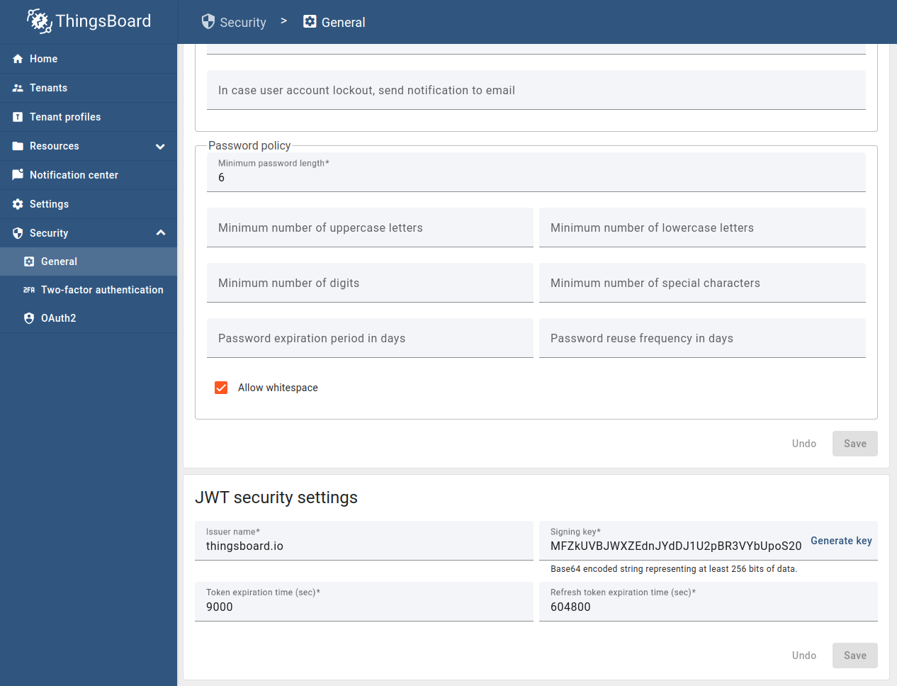 [Feature Request] Add question mark button for JWT security settings · Issue #8652 · thingsboard ...
