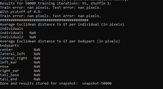 issue during training maDLC (training stopped way too early) · Issue ...