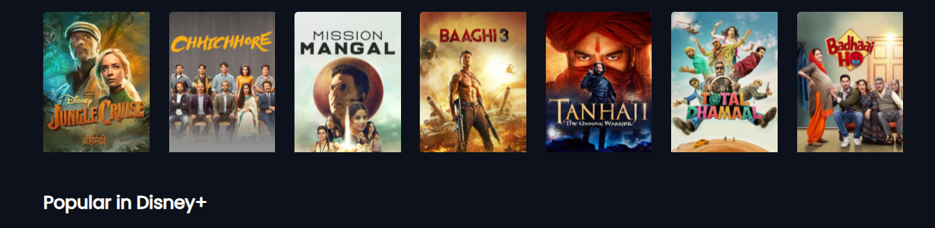 GitHub - theriyasharma24/hotstart-clone: Hotstar clone home page made using frontend ...