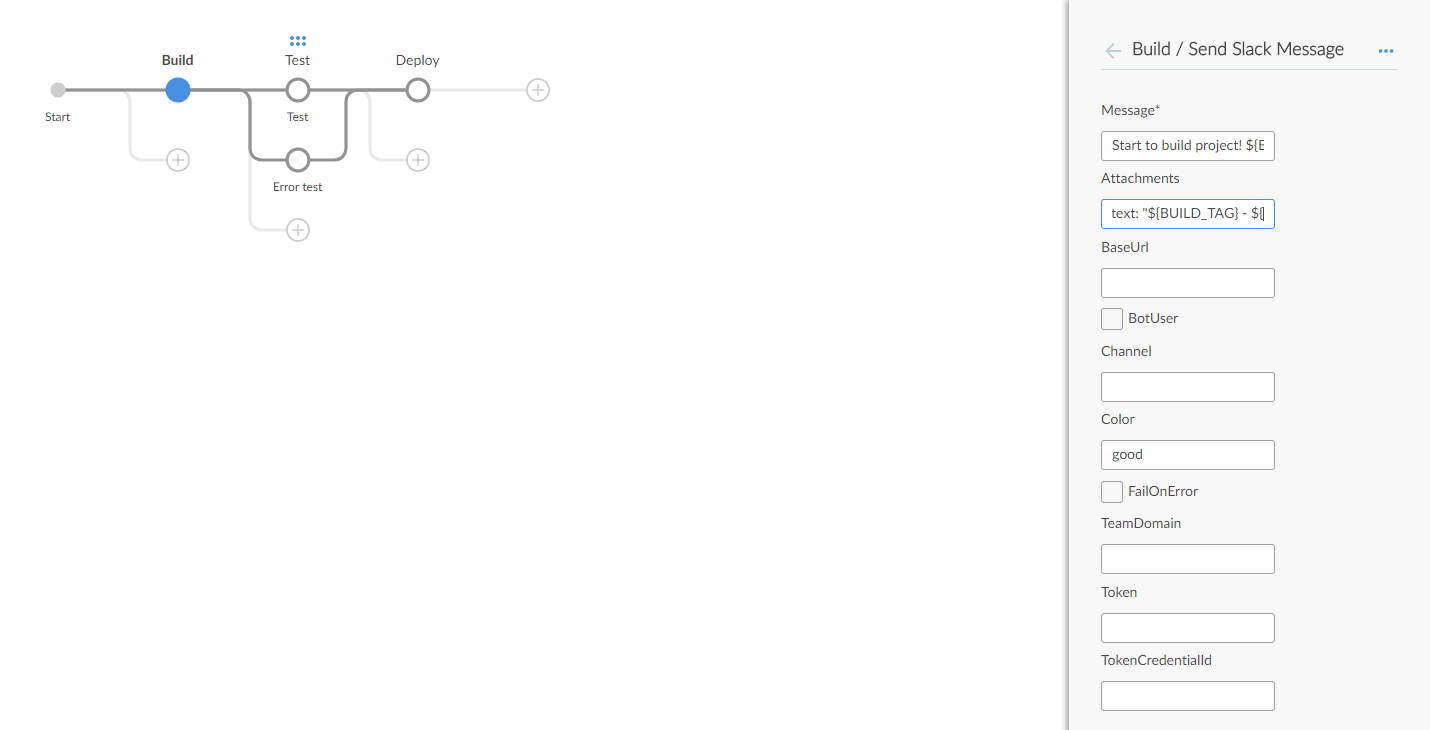 Can't use environment variables in blue ocean Send slack message. · Issue #370 · jenkinsci/slack ...