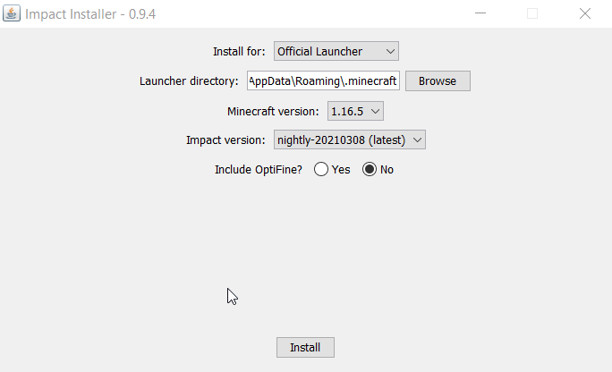"Null" error when choosing any option. · Issue #129 · ImpactDevelopment/Installer · GitHub
