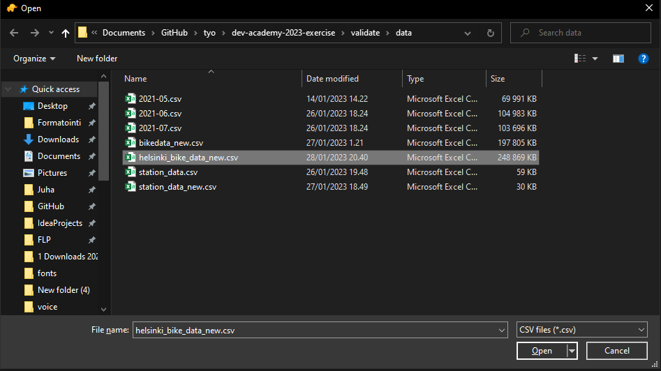 GitHub - juhamikael/dev-academy-2023-exercise: An exercise for Solita Dev Academy 2023