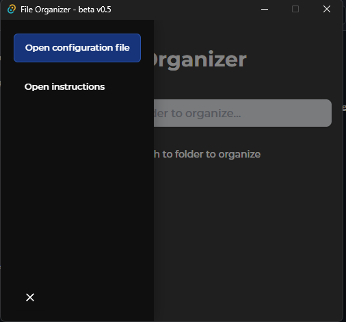 GitHub - juhamikael/FileOrganizer