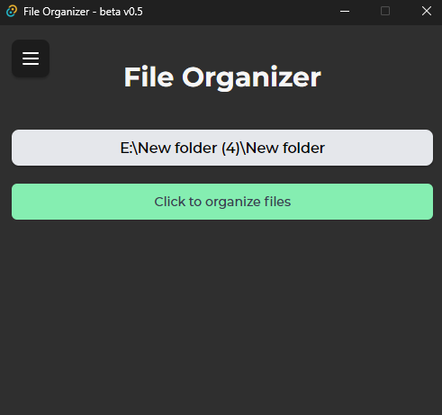 GitHub - juhamikael/FileOrganizer