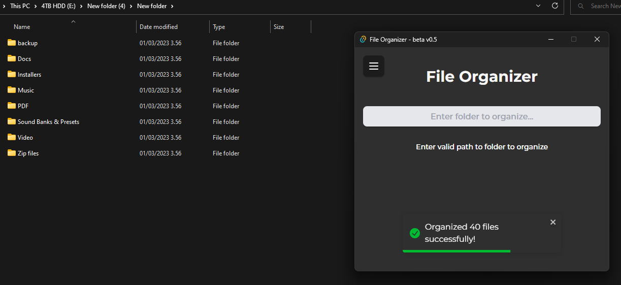 GitHub - juhamikael/FileOrganizer