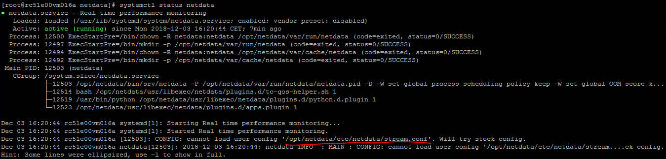 Netdata is not generating any alarms · Issue #4793 · netdata/netdata · GitHub