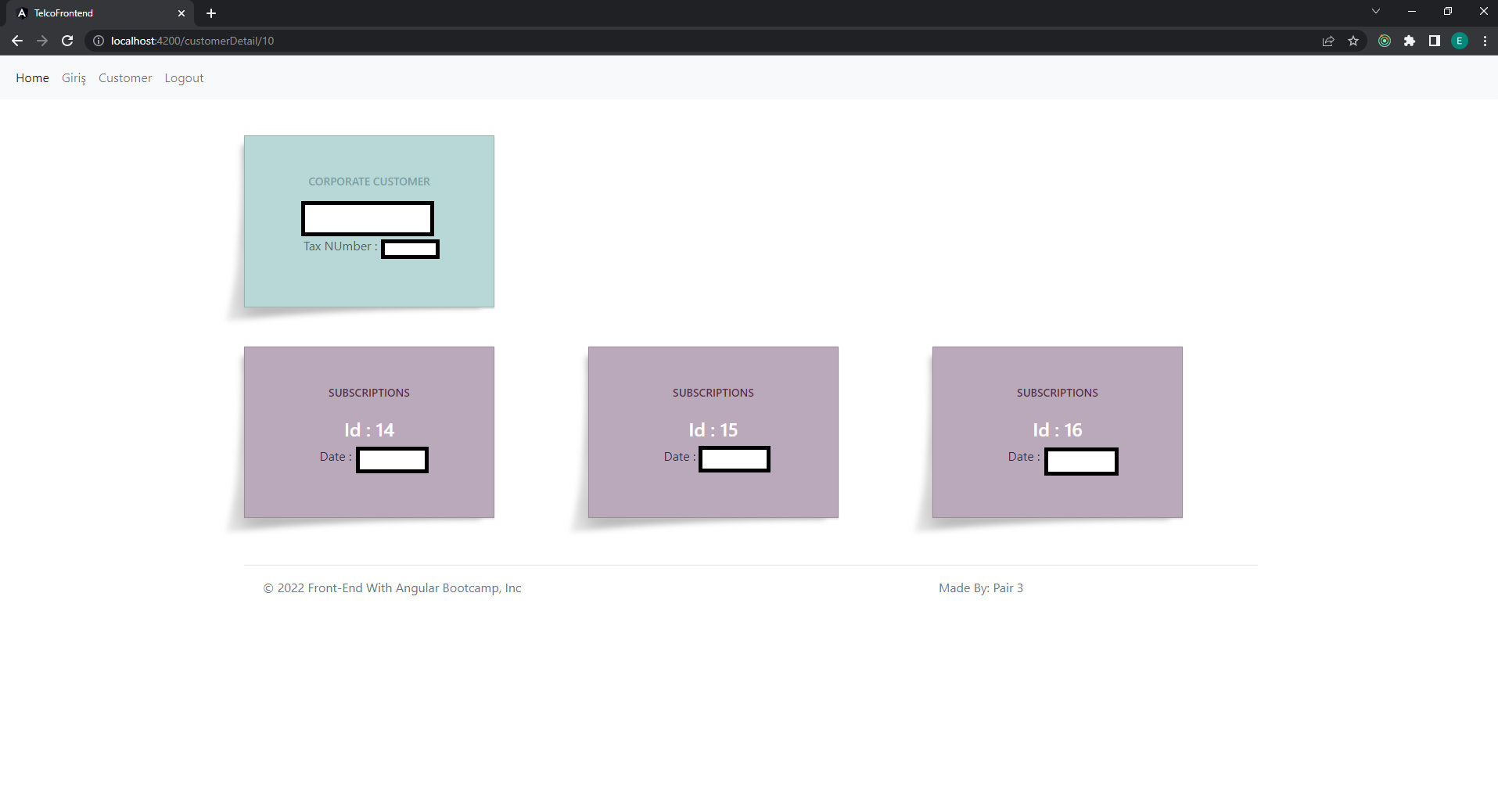 GitHub - melikegoncu/telco-frontend