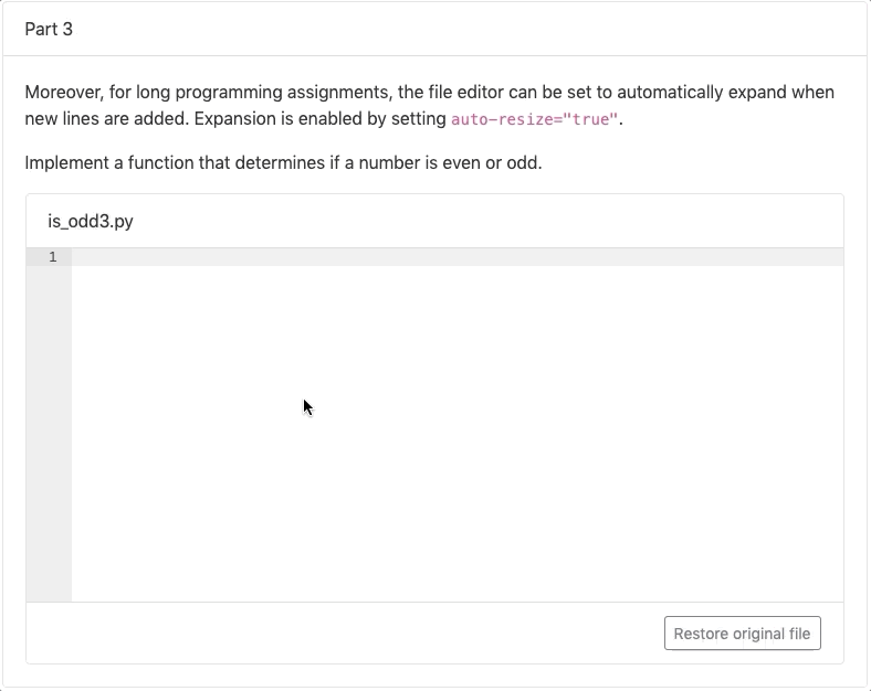 Allow pl-file-editor Height To Be Set · Issue #1352 · PrairieLearn/PrairieLearn · GitHub