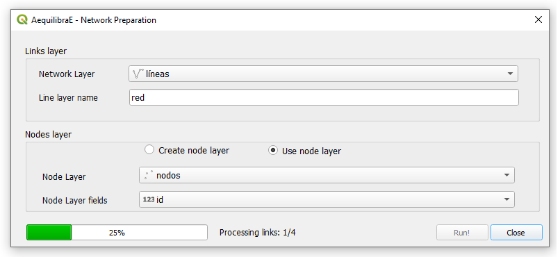 Help with preparing a network · Issue #174 · AequilibraE/qaequilibrae ...