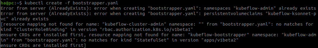 Error Install Kubeflow On Minikube · Issue 6866 · Kubeflowkubeflow 