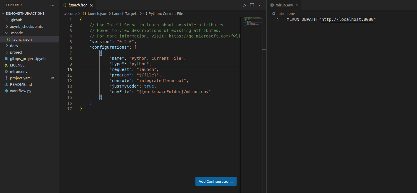 [Bug]: Run code on Vscode · Issue #2881 · mlrun/mlrun · GitHub