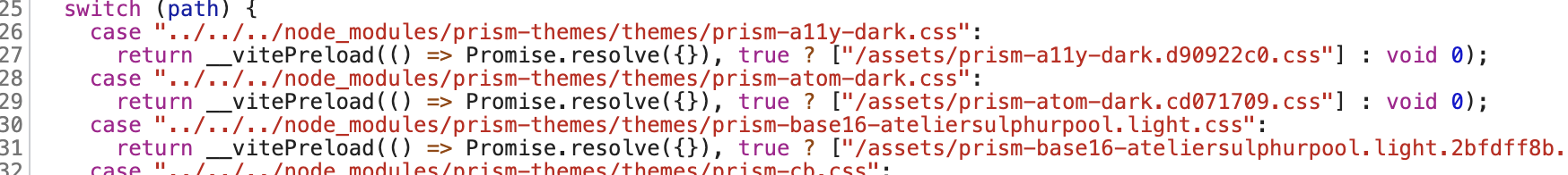 lazy imported modules are not bundled correctly on building · Issue #4840 · vitejs/vite · GitHub
