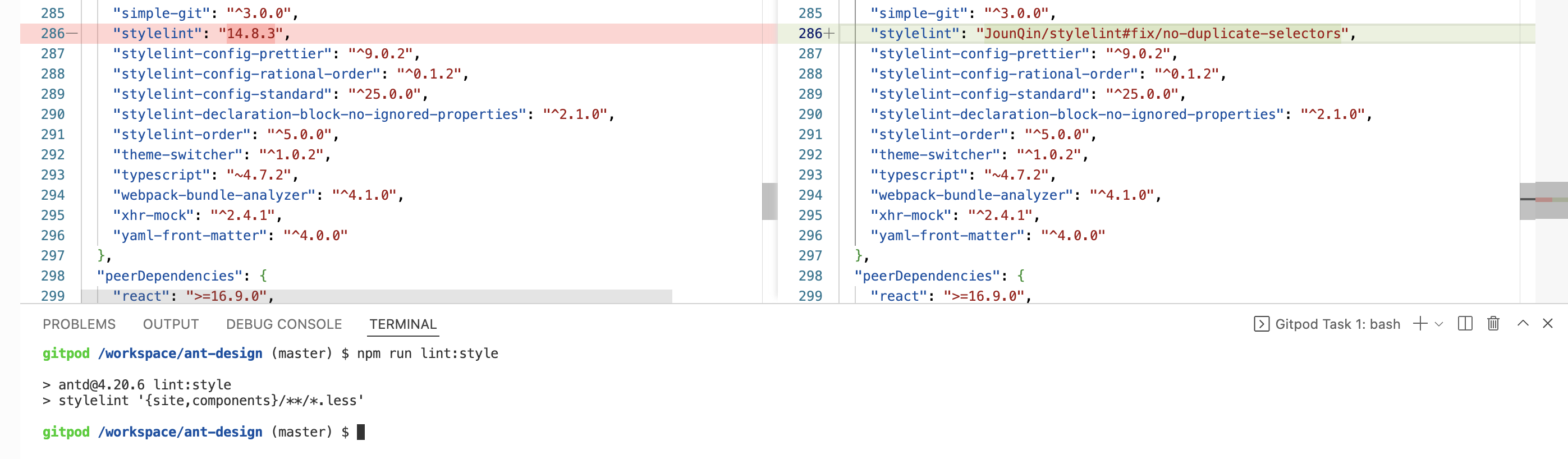 `no-duplicate-selectors` false positives with Less syntax · Issue #6110 · stylelint/stylelint ...