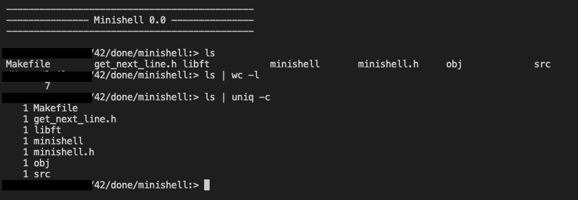 GitHub - mwendev/minishell