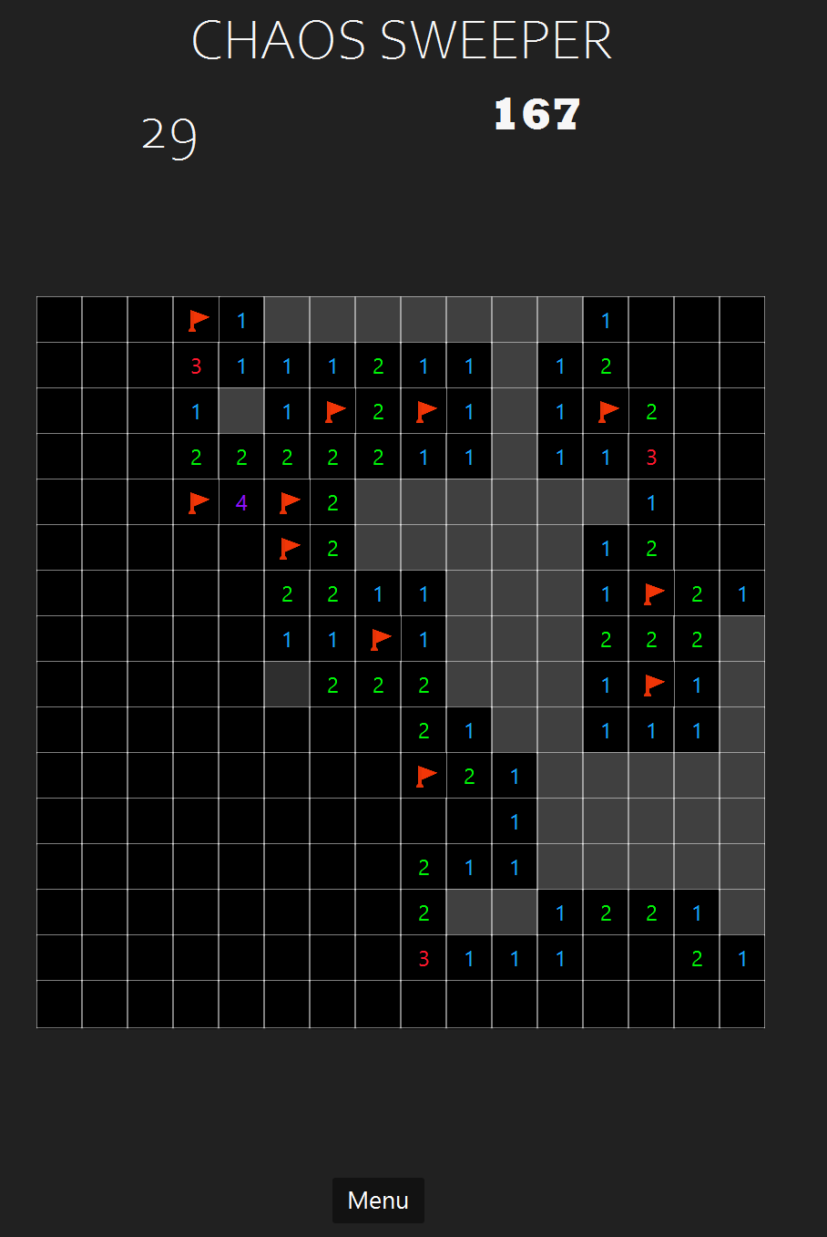 GitHub - v0id-start/ChaosSweeper: Dark theme GUI Minesweeper, with multiple/customizable ...