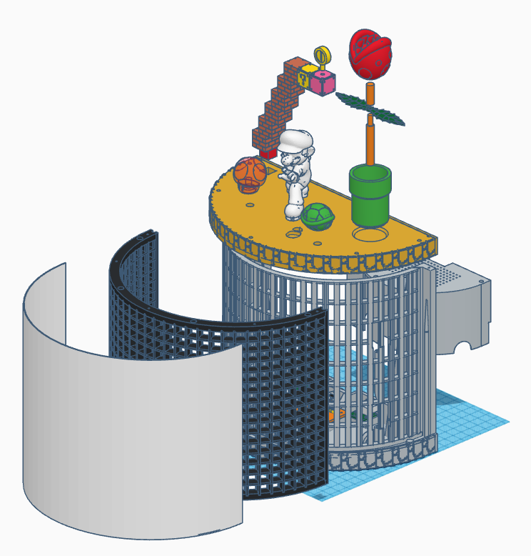GitHub - astraios-de/mariolamp: Super Mario bed side lamp with 32x16 rgb led array