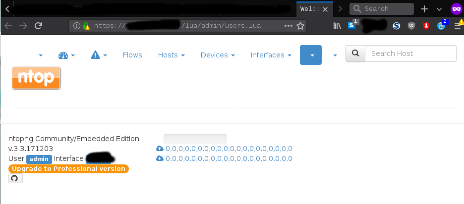 unable to open 'Manage Users' · Issue #1600 · ntop/ntopng · GitHub