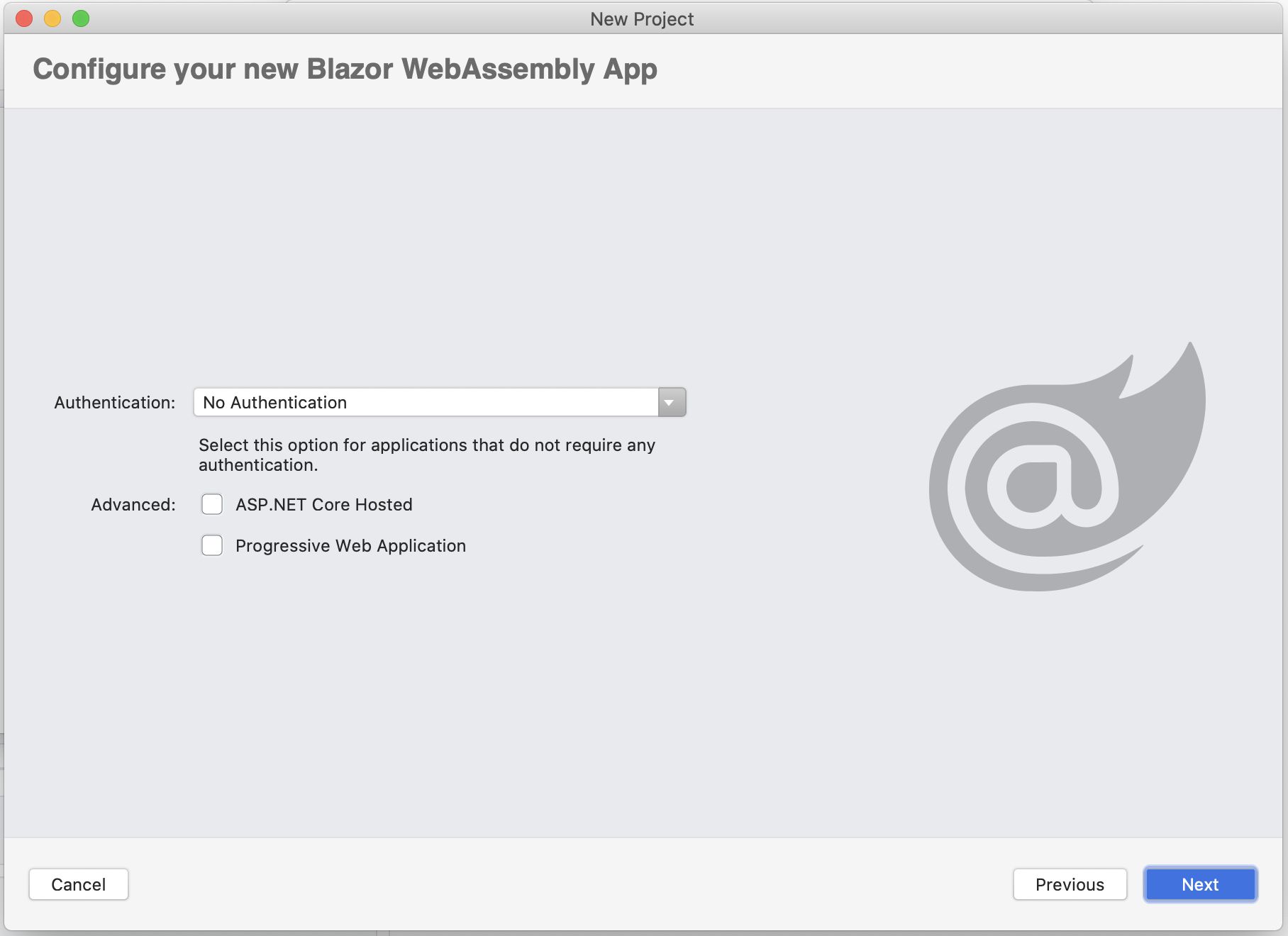 Running a Blazor Web App from VS Mac 2019 - 404 Error Blazor.WebAssembly.js · Issue #27191 ...