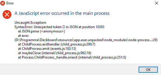 [BUG][ERROR] A JavaScript error occurred in the main process · Issue ...
