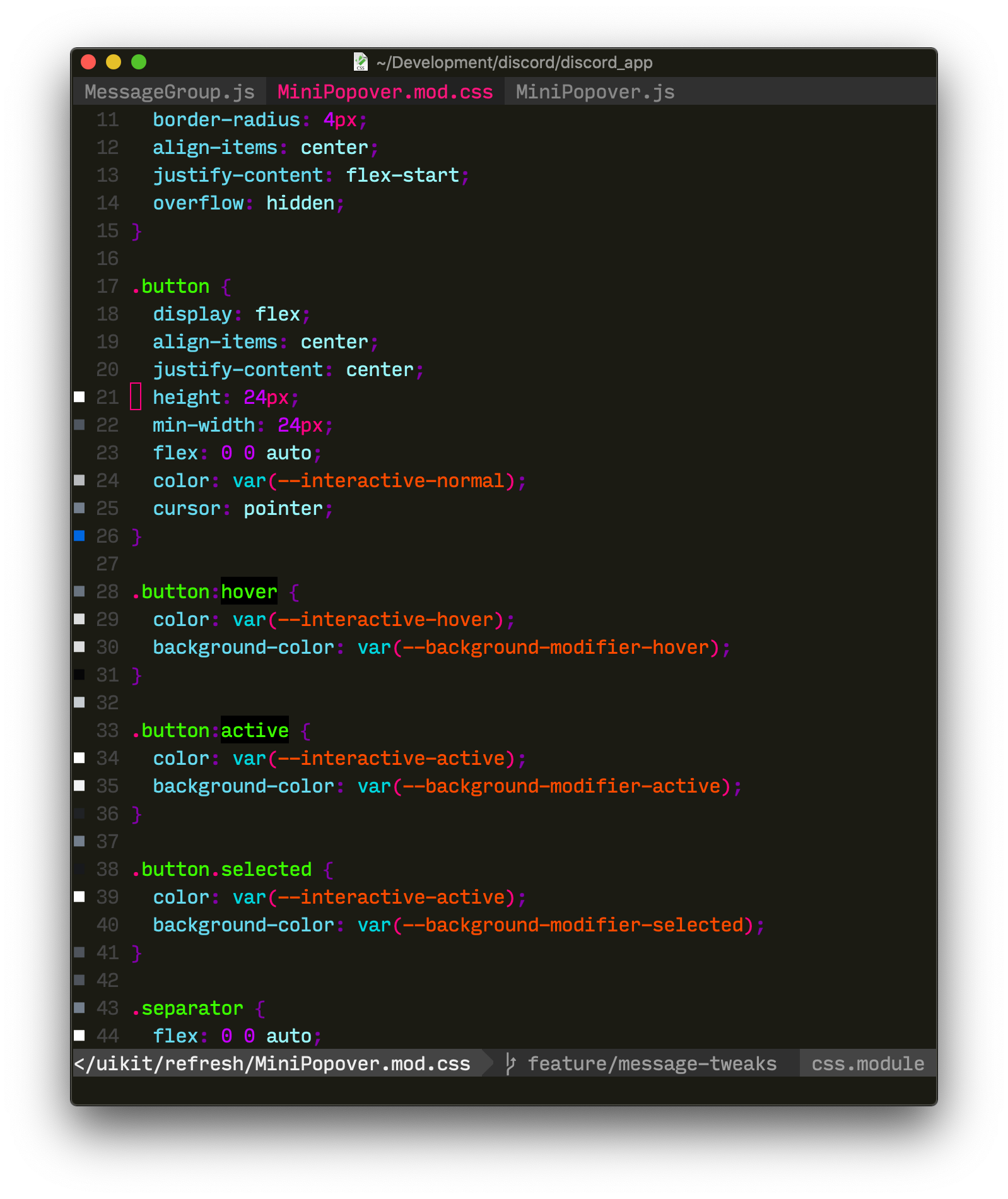 Color Locations Wrong · Issue #40 · RRethy/vim-hexokinase · GitHub