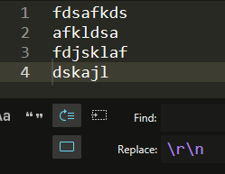 Find and replace can no longer replace with newline ('\n') · Issue #5657 · sublimehq/sublime ...