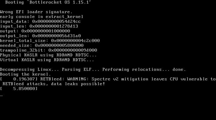Instances on k8s 1.26 image don't show up in SSM · Issue #3544 · bottlerocket-os/bottlerocket ...