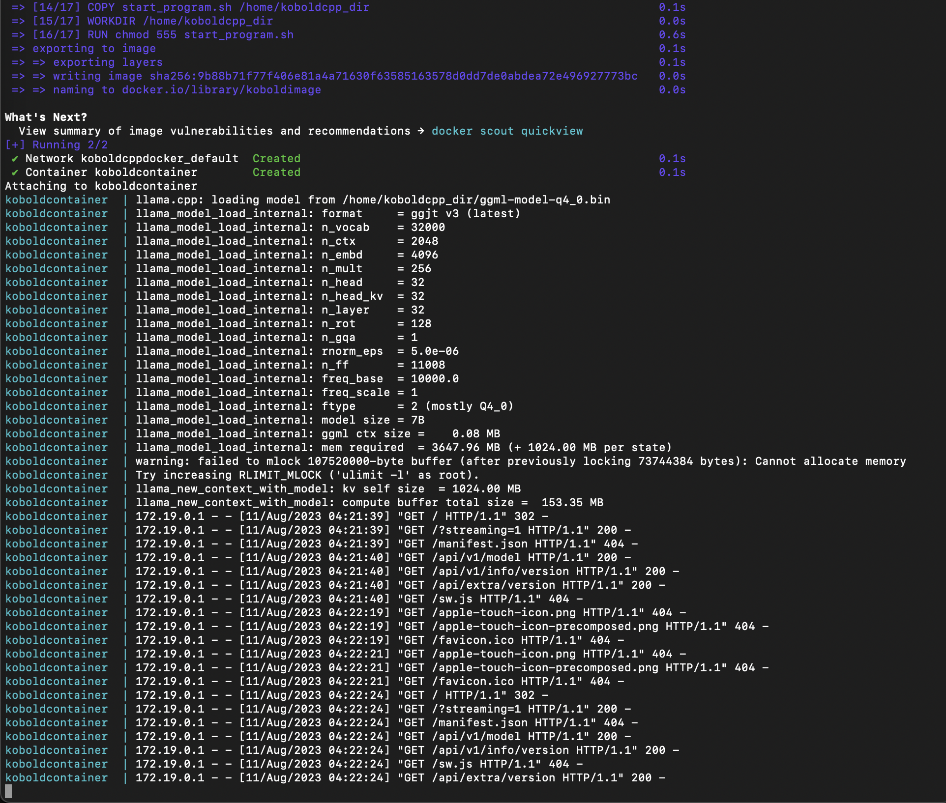 GitHub - snakewizardd/koboldCppDocker