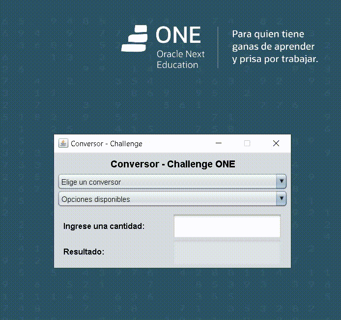GitHub - ccriollohuaman/challenge-conversor-ONE: Challenge del Programa ONE - Conversor de ...