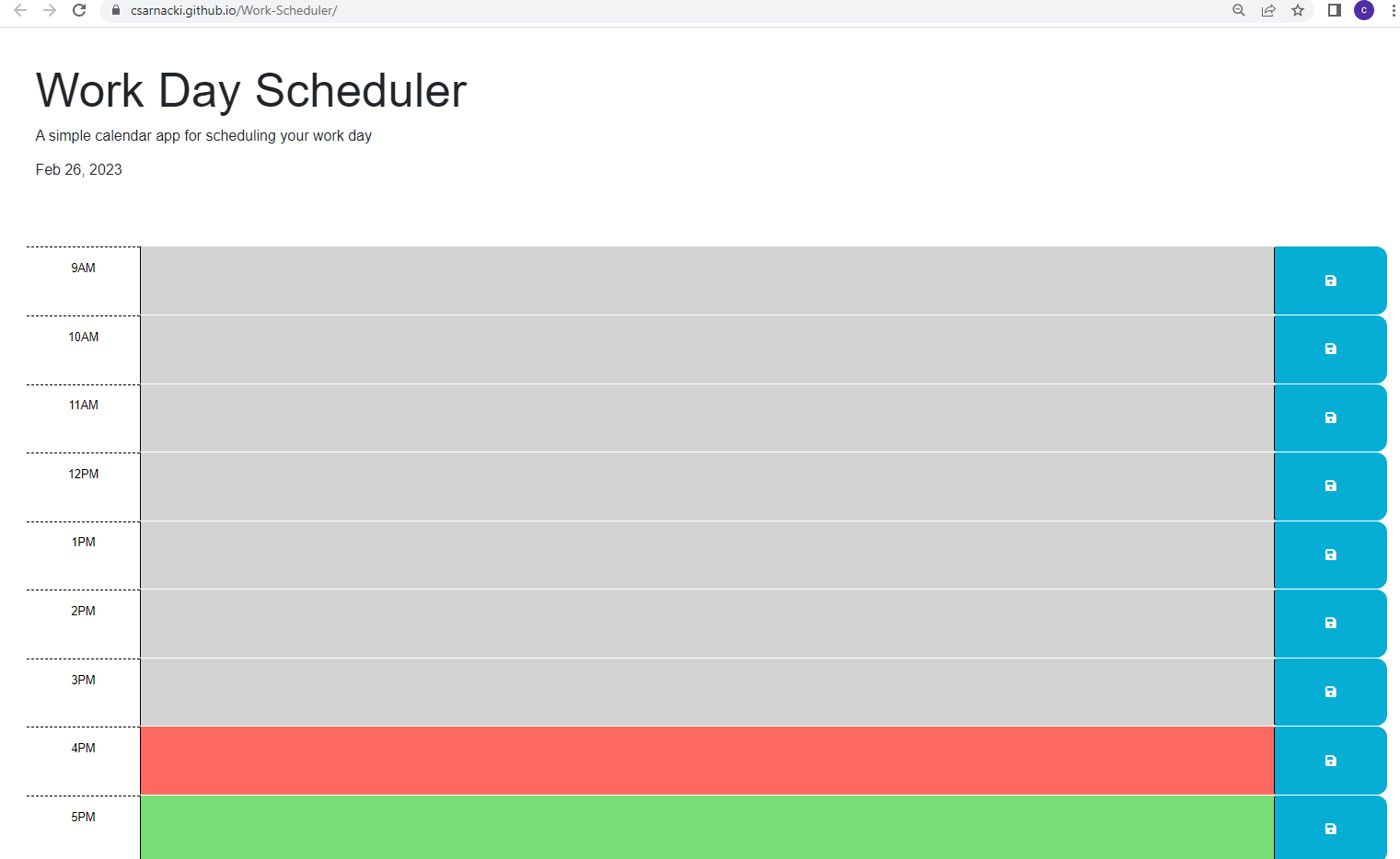 GitHub - csarnacki/Work-Scheduler