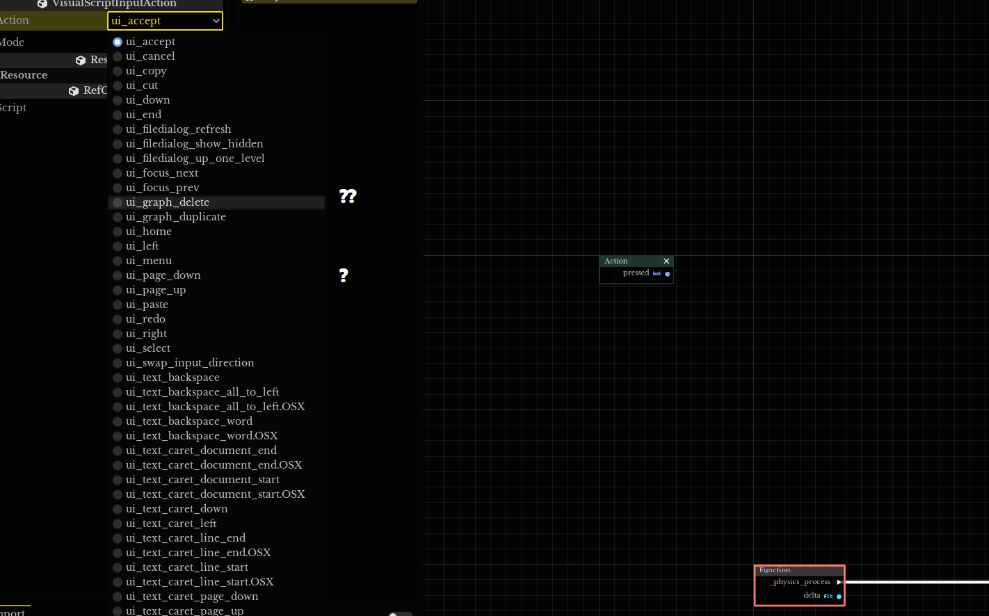 Rename some of the UI in the input map to be easier to read ...